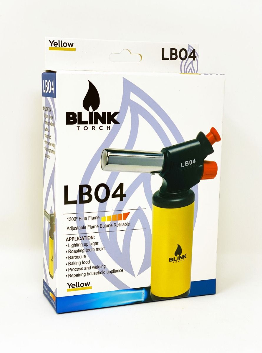 Blink Torch LB04 Adjustable Jet Flame Yellow color