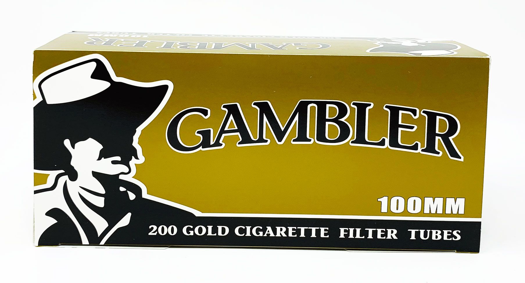 Gambler 200 Gold Cigarette Filter Tubes 100mm