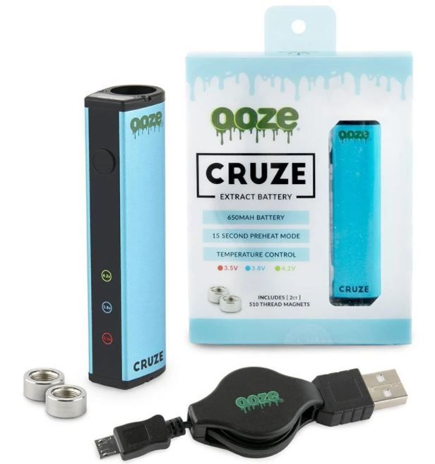 OOZE Cruze Exact Battery 510 Thread Magnets