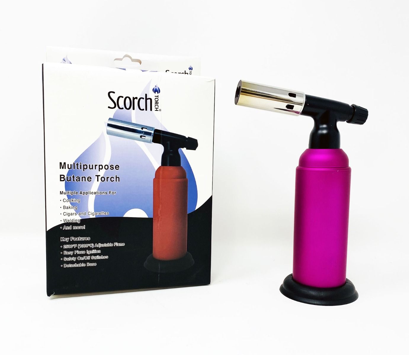 Scorch Torch Multipurpose Butane Torch Purple Color