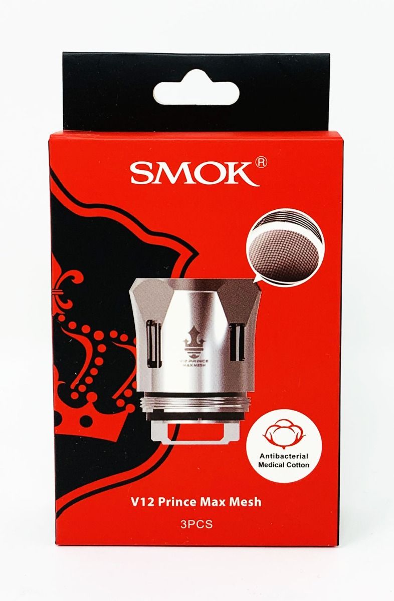 SMOK V12 Prince Max Mesh Coil 3 PCs Core Pack